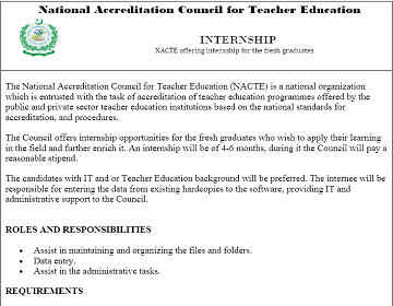 Home - National Accreditation Council for Teacher Education